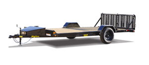 35UT Single Axle UTV Hauler Utility Trailer | Big Tex