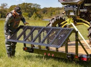 35UT Single Axle UTV Hauler Utility Trailer | Big Tex