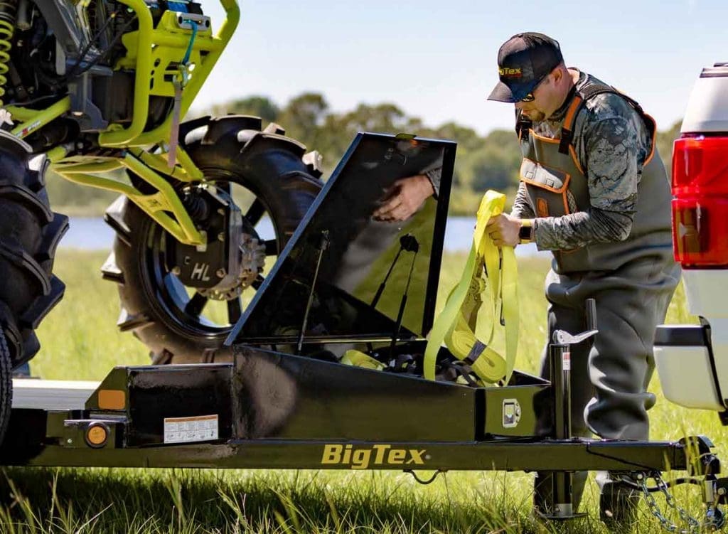 35UT Single Axle UTV Hauler Utility Trailer | Big Tex